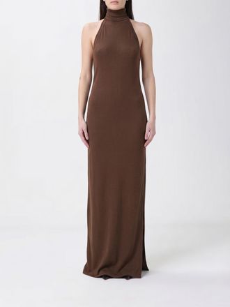 Andamane Kleid Damen Farbe Braun