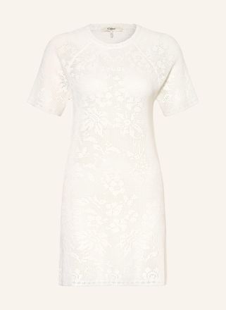 Chlo&eacute; Strickkleid weiss