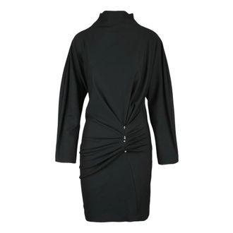 Dondup Batwing-Kleid mit Seitenpiercing - - Dresses - Damen - Schwarzk - S
