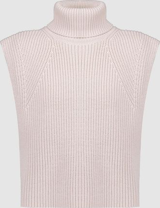 Isabel Marant Pull Sans Manches Megan &Eacute;cru