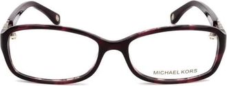 Michael Kors Femme, Accessoires, Violet, Taille: ONE Size Rectangular Optical Frame