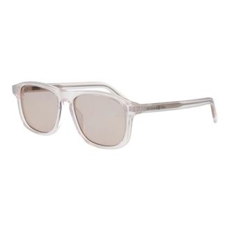 Maison Margiela unisex, Accessoires, Blanc, Taille: 54 MM Lunettes 8 Square Frame Lunettes de soleil