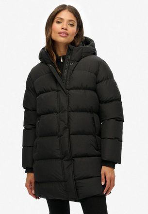 Superdry Steppjacke HOODED SPORTS PUFFER MID JKT
