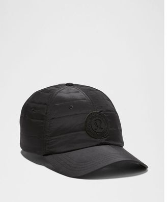 lululemon Unisex Puffer-Baseballkappe - Gr&ouml;&szlig;e L/XL in Black