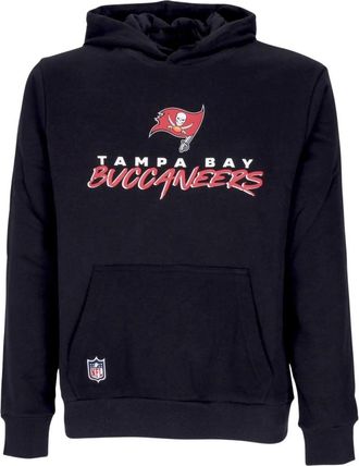 New Era NFL Script Team Hoody Schwarz/Scarlet - - Sweatshirts & Hoodies - Herren - Schwarzk - XS