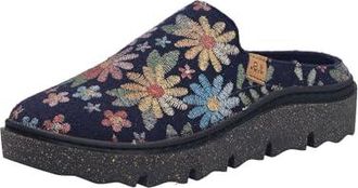 Josef Seibel Pantoufle Carmaux 01 | Blue, Couleur:Bleu, Taille:38