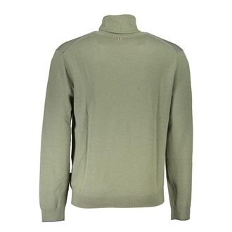 Napapijri Wool Turtleneck Sweater - Green