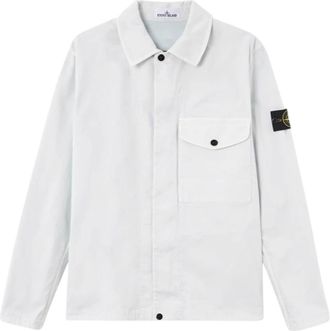 Stone Island Homme, Vestes, Bleu, Taille: XL Light Vestes