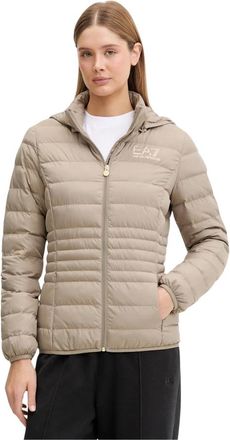 Emporio Armani Emporio Armani Ea7, Damen, Jacken, Beige, 2XLGr&ouml;&szlig;e