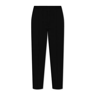 Officine Générale Homme, Pantalons, Noir, Taille: M Pantalon avec finition en laine
