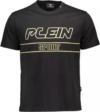 Plein Sport Cotton T-Shirt - - Sport - Herren - Schwarzk - M