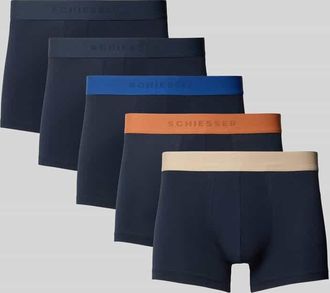 Schiesser Trunks aus Baumwoll-Mix im 5er-Pack