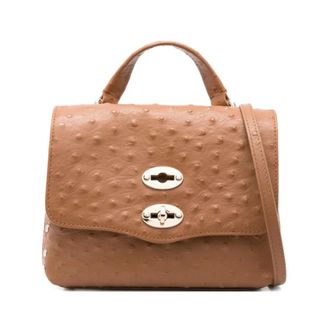 Zanellato Femme, Sacs, Brun, Taille: ONE Size Sac &agrave; main Postina Cactus baby