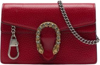 Gucci Pre-owned Dionysus Mini Bag - Femme - Pre-owned - Rouge - Taille: ONE Size