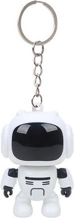 Generic Breloque de sac, porte-cl&eacute;s robot articul&eacute; mobile - Porte-cl&eacute;s avec yeux lumineux - pour sac &agrave; main, portefeuille, sac d&eacute;cole, d&eacute;coration de sac &agrave; mai