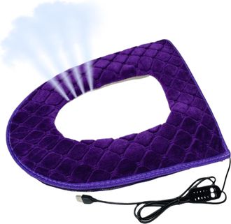 Generic USB Toilettensitzkissen,5-Stufig Einstellbare Wärmeunterlage | Toiletten-Sitz-Polster mit Timer - Steckbares Design Für Die Morgendliche Pflege Ältere