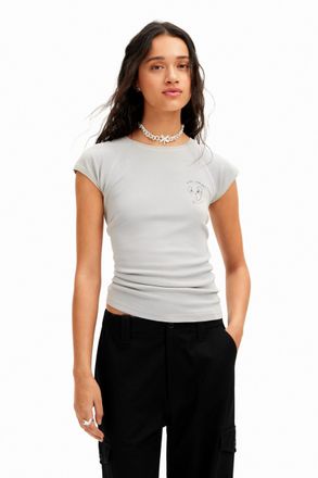 Desigual TS_YOSANO, 2042 GRIS Vigore CLARO, XS