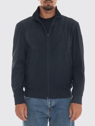 HUGO BOSS Bomber en softshell d&eacute;perlant avec col montant et fermeture zipp&eacute;e