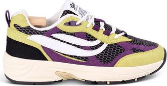Genesis Damen vegan Sneaker G-Eco 99 Limette/Violett