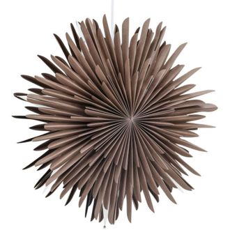 Paris Prix Lampe Suspension Design Selen 46cm Marron