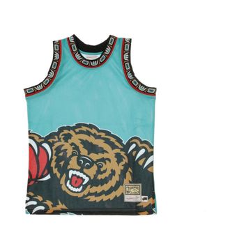 Mitchell & Ness Basketball Tank Top Big Face Jersey - - Sport - Herren - Mehrfarbig - S