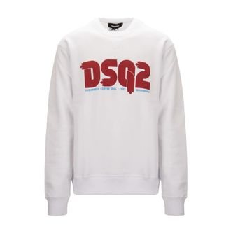 Dsquared2 Sweatshirts - - Sweatshirts & Hoodies - Herren - Wei&szlig; - XL