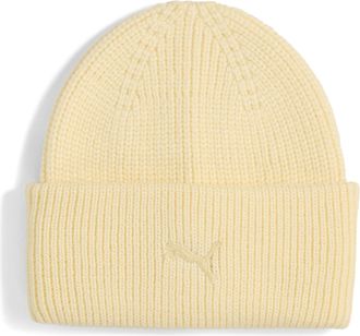 Puma Bonnet &eacute;pais &agrave; couronne moyenne Wardrobe Essentials, Accessoires, Jaune, OSFA
