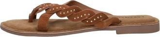 Lazamani Femme, Chaussures, Brun, Taille: 37 EU Lena Tongs