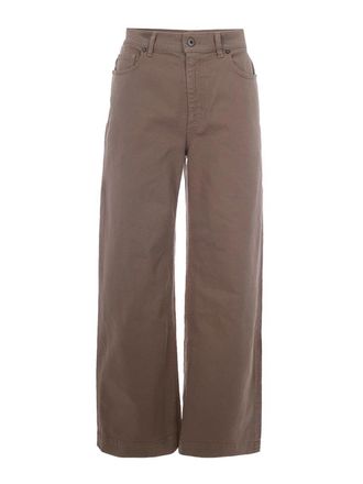 P.A.R.O.S.H. P. A.R. O.S. H. Straight Leg Jeans - Beige