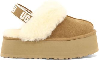 UGG Ugg, Femme, Chaussures, Brun, Taille: 39 EU Funkette Slipper