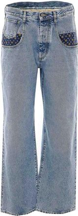 Maison Margiela Straight Leg Jeans - Blau
