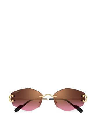 Cartier CT0620S Sunglasses - Gold