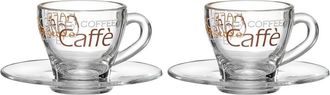 Ritzenhoff & Breker Kaffee-Serie Milano Variante: Espresso-Set 4 tlg. 95 ml Milano