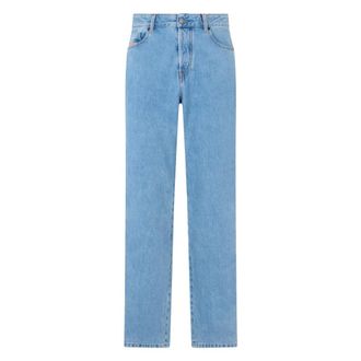 Diesel Leichte Jeans aus Denim mit geradem- bequemem Schnitt - - Jeans - Herren - Blau - W36
