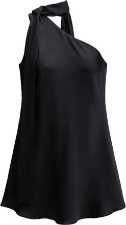 Kocca Femme, Robes, Noir, Taille: 38 FR Niso Short One-Shoulder Dress