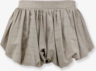 Frankie Shop Alina wool blend Bubble Shorts - THE FRANKIE SHOP - gender_Woman