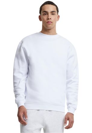 Urban Classics Herren Sweatshirt Crewneck Fleece-Sweatshirt, lässiges Sweatshirt für Männer, Loose Fit, erhältlich in vielen Farbvarianten, Größen S-5XL