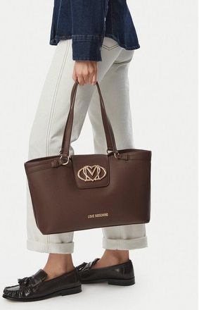 Love Moschino Handtasche JC4206PP0PKB0313 Dunkelbraun