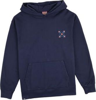 Oxbow Sweat à Capuche 4flo Retro Poitrine SEREGOR Deep Marine Hiver 2024 avec Capuche, Uni