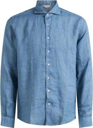 Gran Sasso Homme, Chemises, Bleu, Taille: XL Camicia