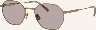 Brunello Cucinelli Brunello Cucinelli Sonnenbrille bc2003st Intarsia Rays gold