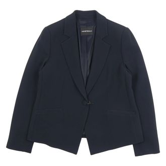 Emporio Armani Femme, Vestes, Bleu, Taille: 42 FR Blazers
