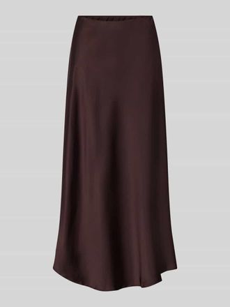 Zabaione Midi-Rock aus Satin Modell Ve44rona