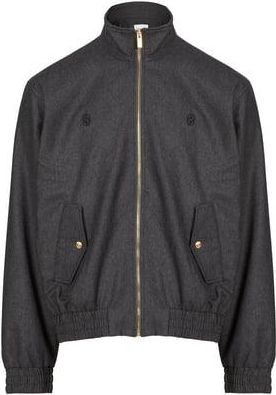 Dr&ocirc;le de Monsieur La trackjacket Flanelle en laine