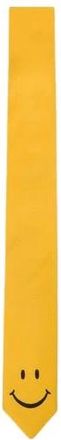Moschino Homme, Accessoires, Jaune, Taille: ONE Size Smiley Silk Tie