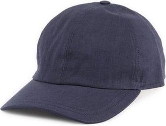 Borsalino Casquette de baseball en lin