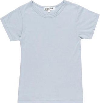 &Eacute;terne T-Shirt mit Rundhalsausschnitt - Blau