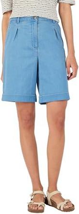 Damart Bermuda mélange Fibres Lyocell Tencel(TM) Femme Bleu Imprimé Taille 42