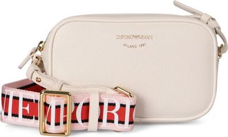 Emporio Armani Femme, Sacs, Blanc, Taille: ONE Size Sac bandoulière pour appareil photo