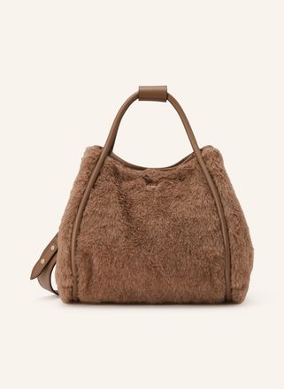 Max Mara Handtasche Marine braun